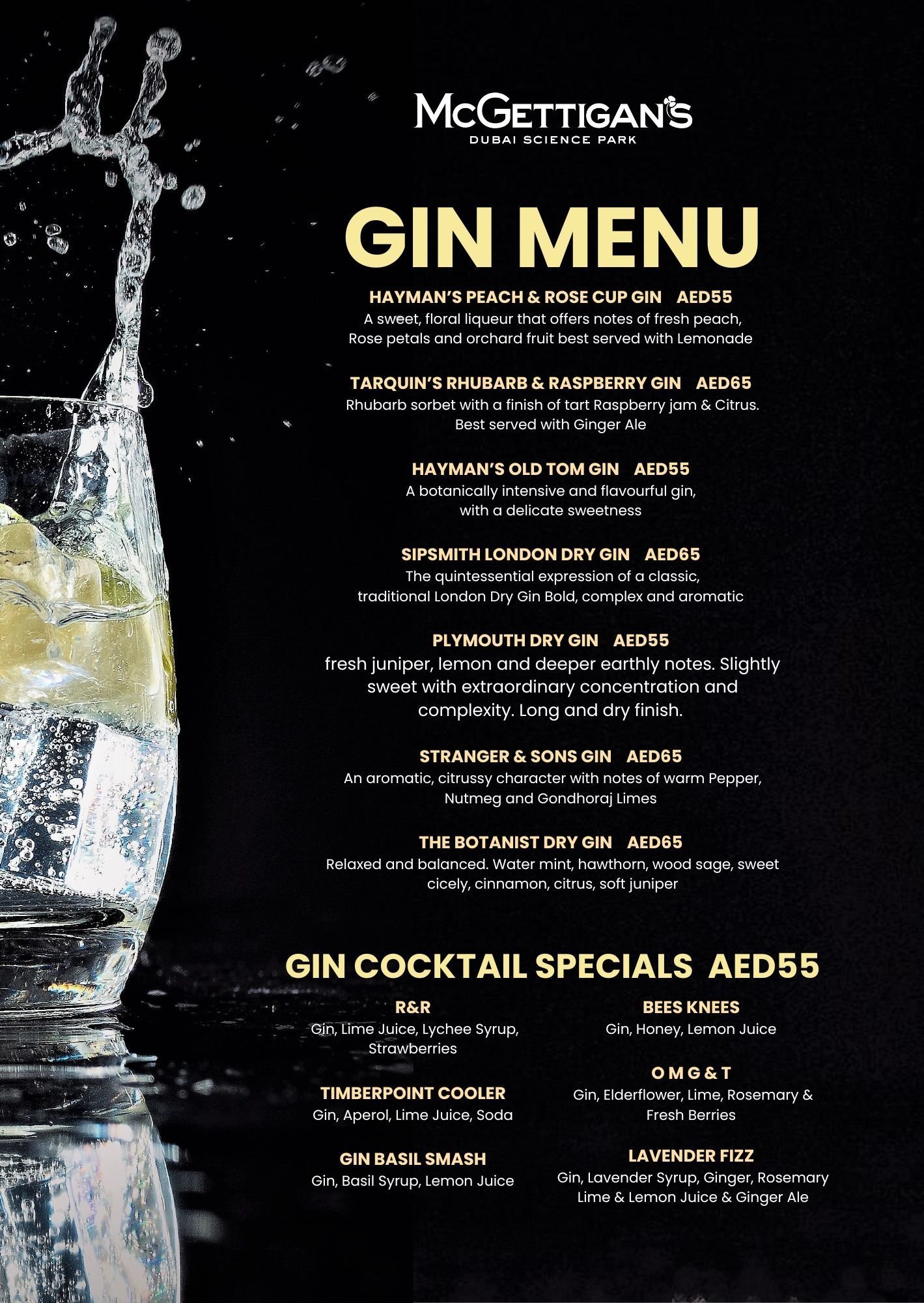 Menus - McGettigan's Irish Pub - Live Sports Live Music & Irish Food